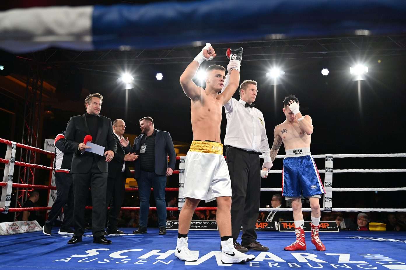 John Bielenberg nach seinem ersten Profi-Kampf: „Ich war ein bisschen ...