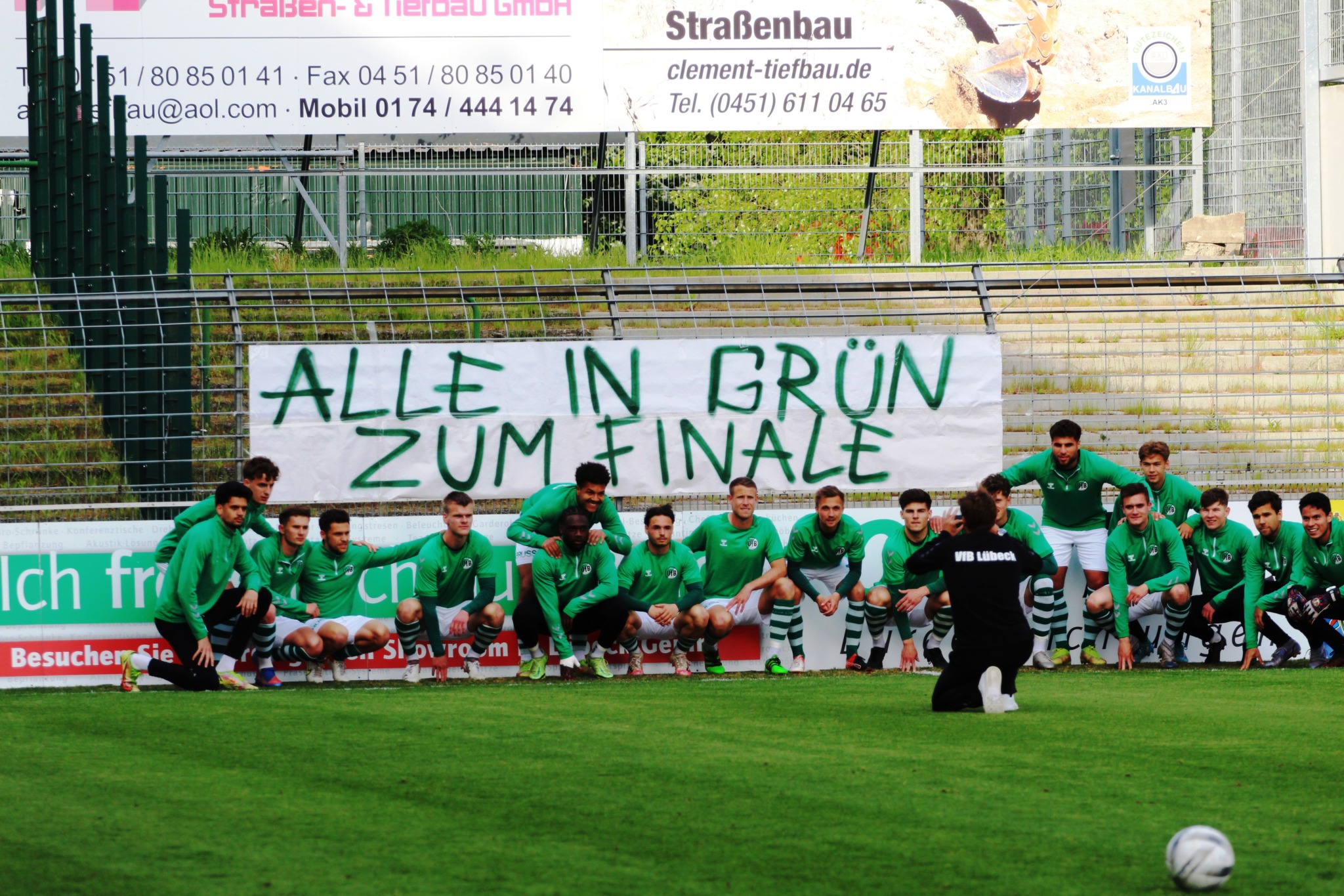 VfB Lübeck: Der Countdown für das Finale läuft – Das Motto steht längst ...