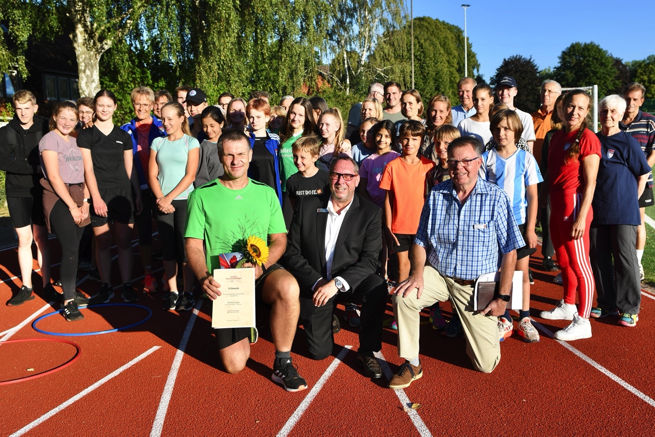 Vereinsheld in Stormarn will nicht nur nehmen, sondern auch was geben ...