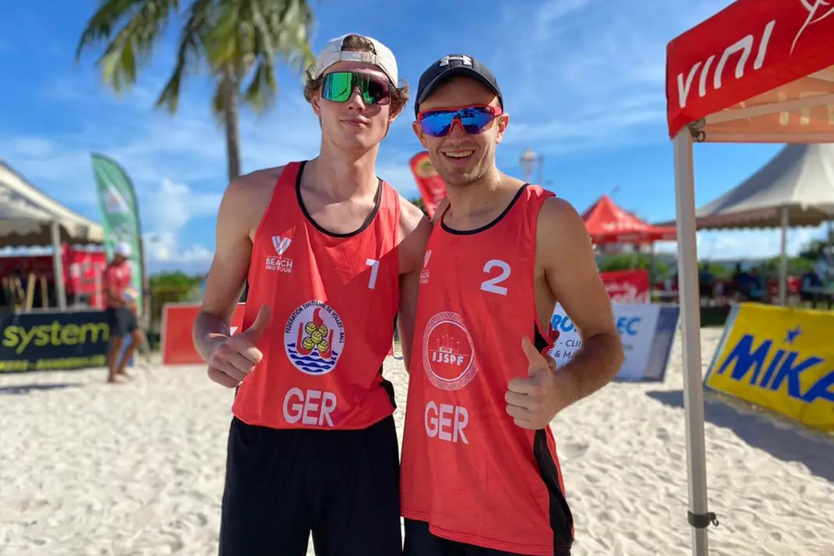 Nordlichter schmettern im Sand von Tahiti auf Platz 5: Rietschel und ...