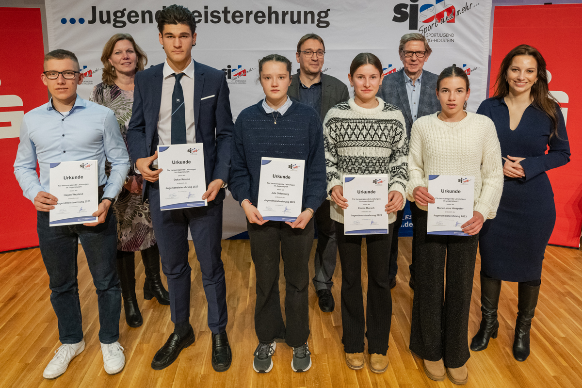 Sportjugend Schleswig-Holstein zeichnet erfolgreiche Nachwuchssportlerinnen und -sportler aus ...