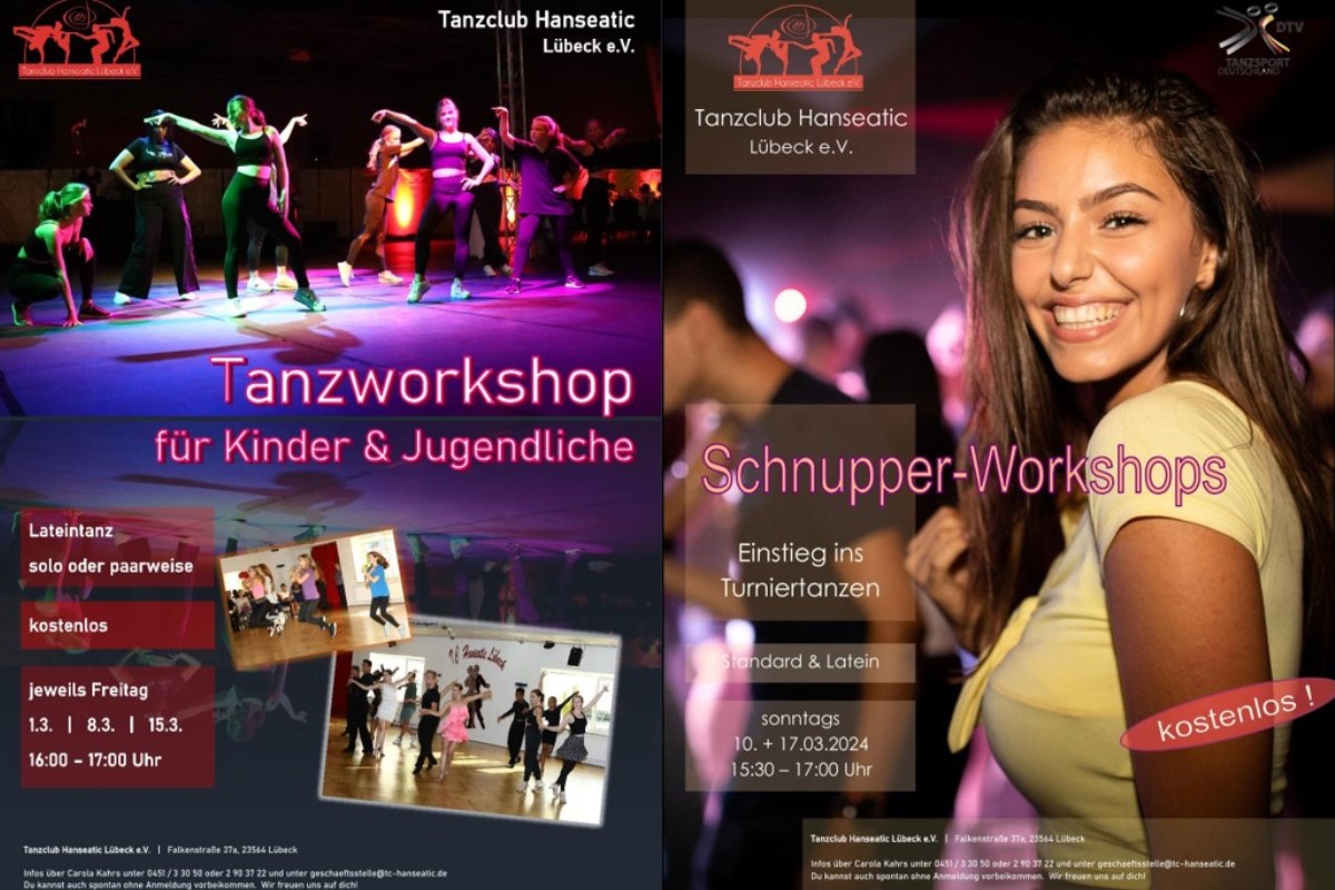 Turniertanzen im Tanzclub Hanseatic Lübeck als Schnupperkurse › HL-SPORTS